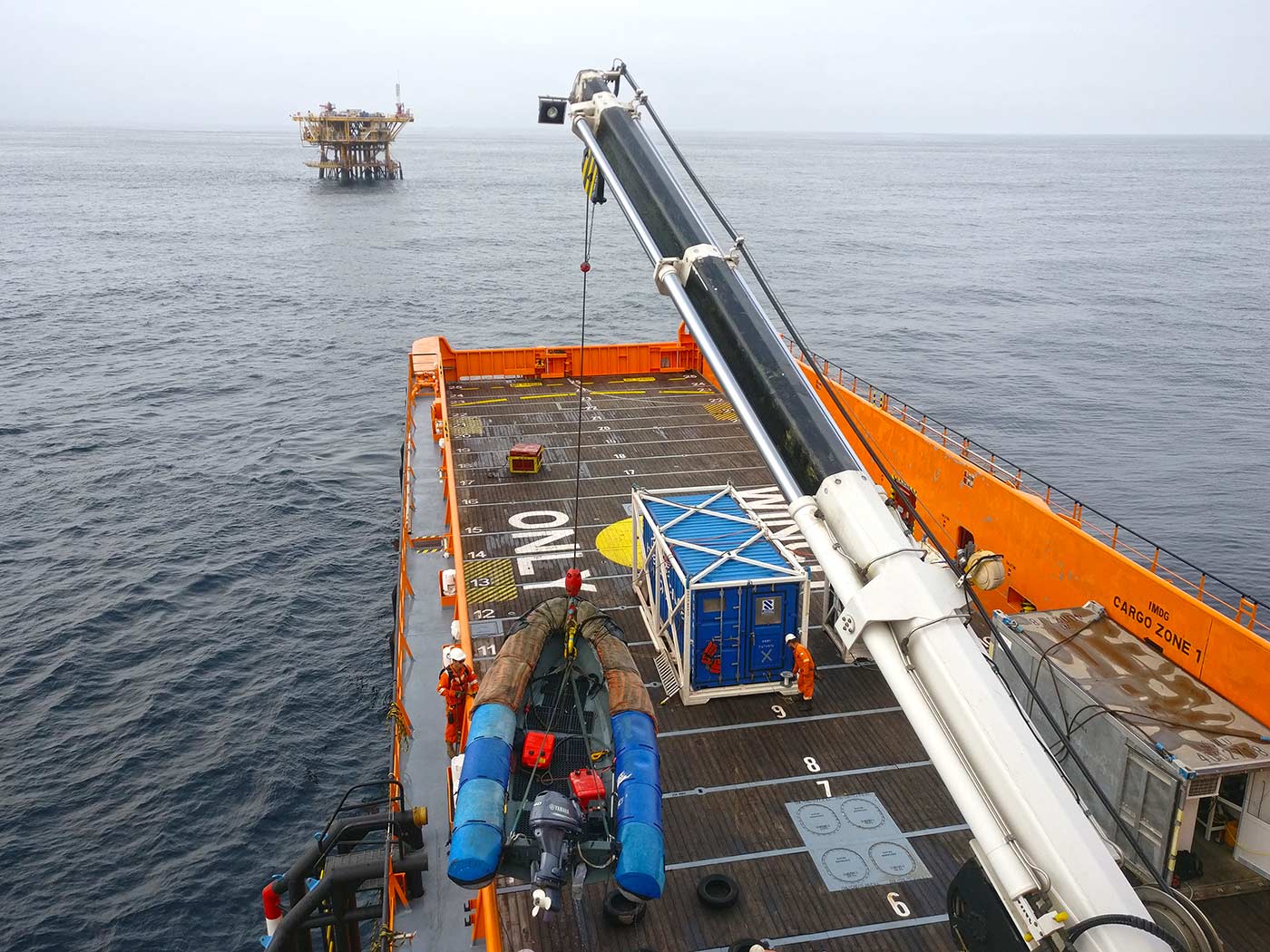 ROV operations on Block 3 (Angola) - STAPEM Offshore