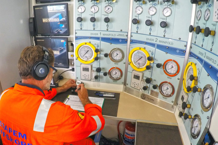 Discover our 3 diver wet bell LARS - STAPEM Offshore