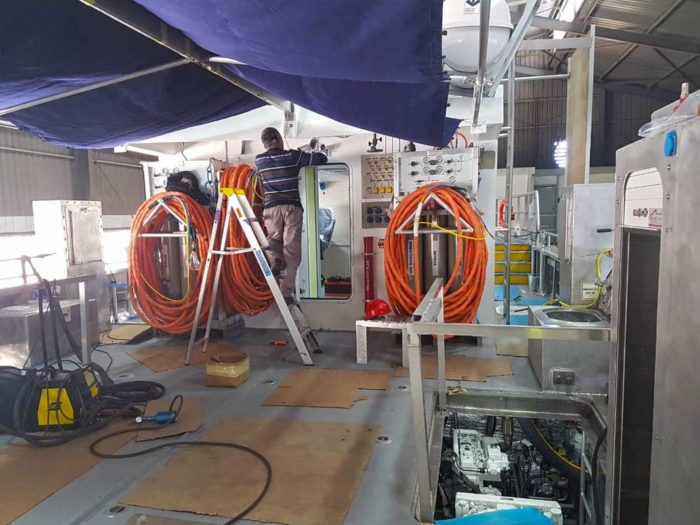 The STAPEM Narval undergoes sea trials in South-Africa - STAPEM Offshore