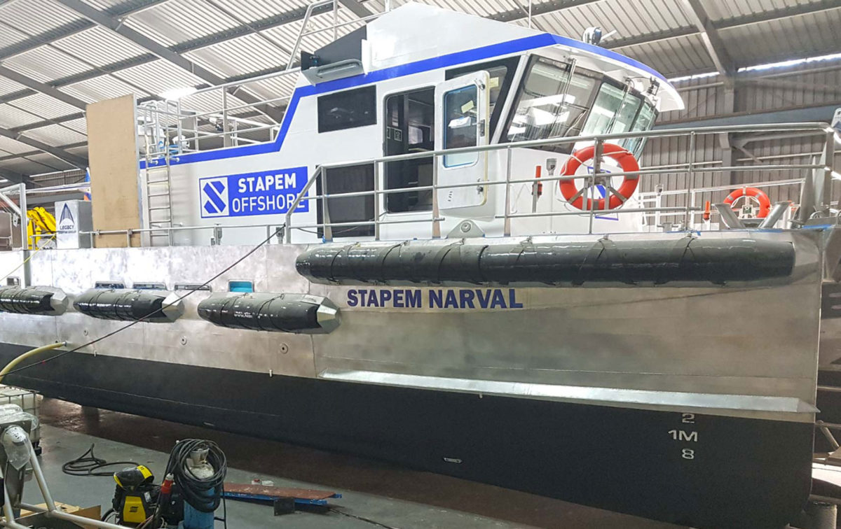 The STAPEM Narval undergoes sea trials in South-Africa - STAPEM Offshore