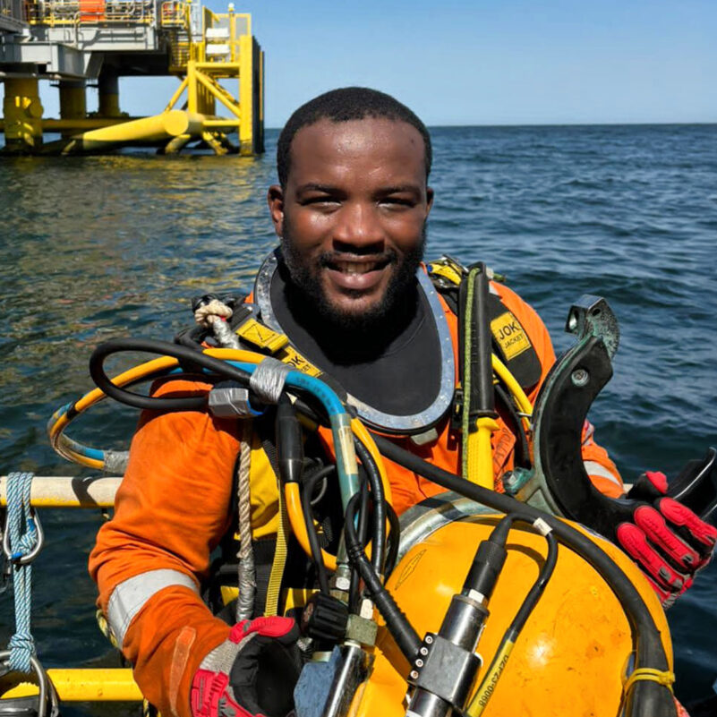 Amady Diarisso: Pioneering Senegalese Diver on the GTA Project - STAPEM Offshore